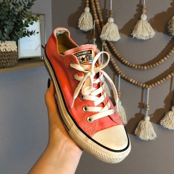 Converse | Shoes | Coral Conserve Low Sneaker | Poshmark
